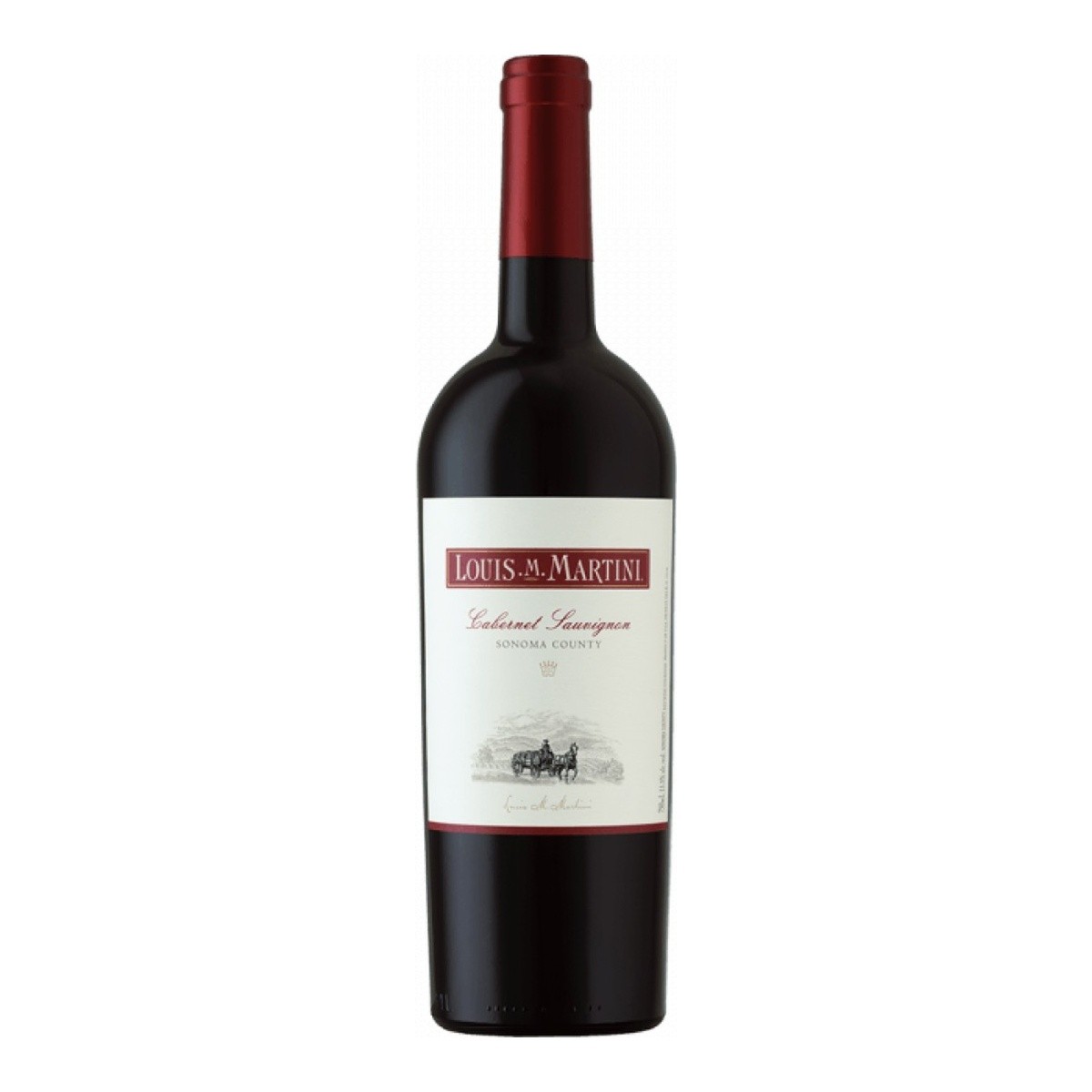 Louis M. Martini Sonoma County Cabernet Sauvignon 0.75 liter fles | Bovino